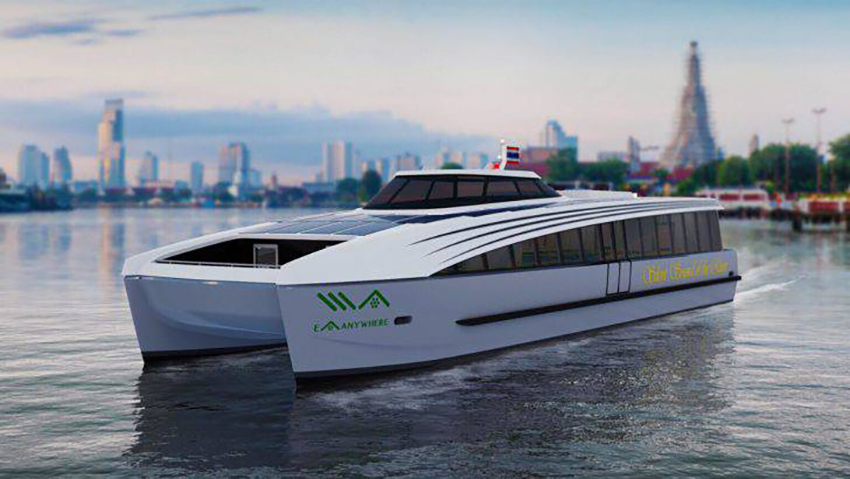 EA เปิดตัว “MINE Smart Ferry” เรือพลังงานไฟฟ้าลำแรกของไทย ฝีมือคนไทย ...