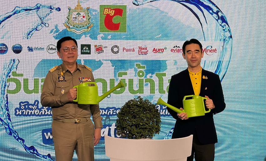 น้ำเพื่อสันติภาพ..คืนความสะอาดทุกหยดให้โลก ที่บิ๊กซี ปีที่ 6